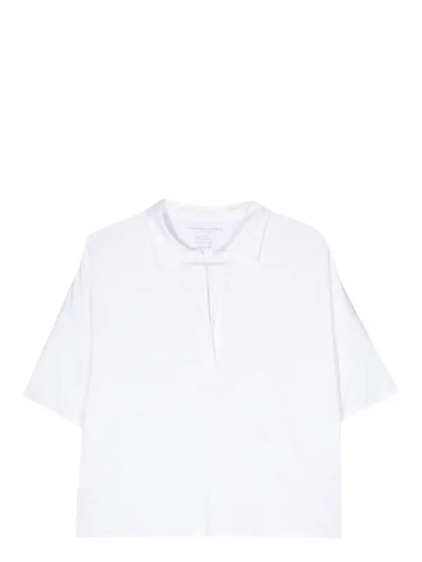 Majestic Filatures Short-sleeve Polo Shirt - White