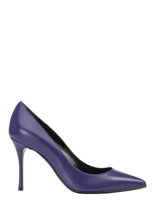 SERGIO ROSSI Godiva 90mm Leather Pumps - Purple