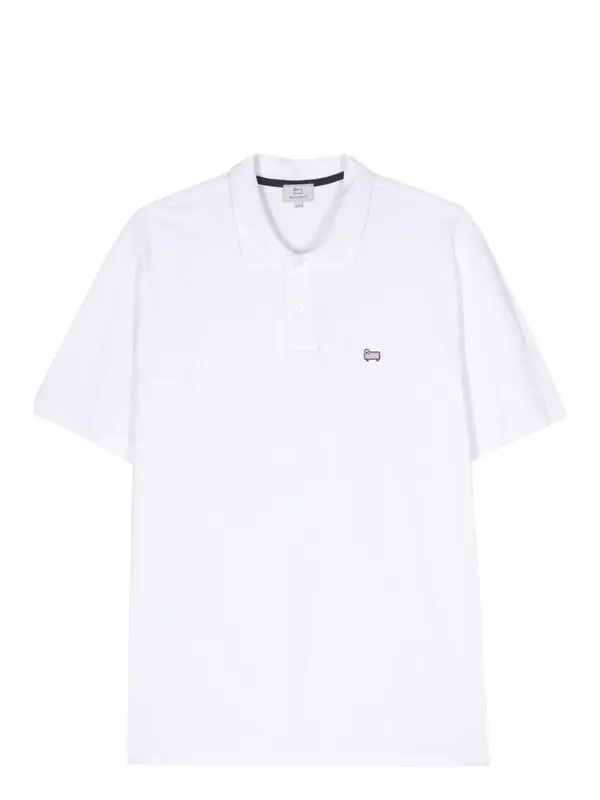Woolrich Appliqué-logo Polo Shirt - White