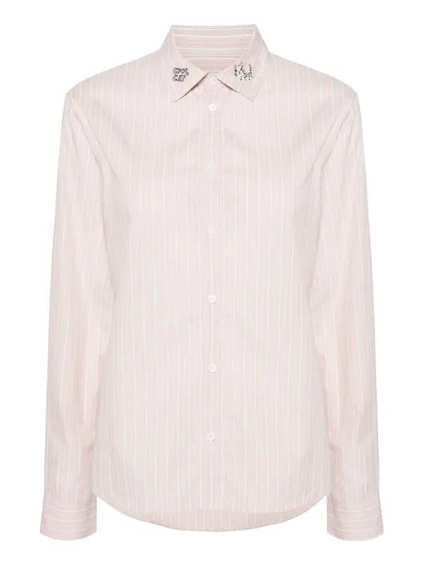 Zadig&Voltaire Cool Cat Striped Shirt - Pink