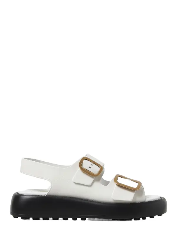 TOD'S Flat Sandal - White