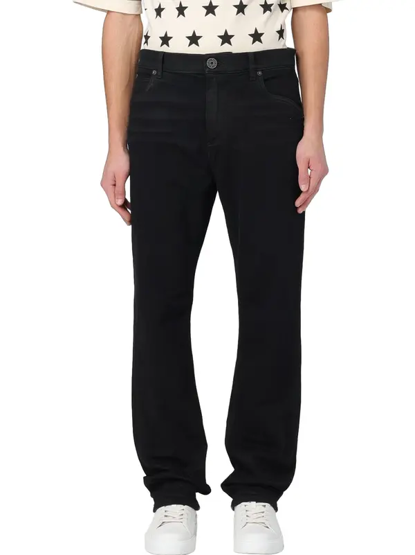 Balmain Straight Leg Jeans - Black
