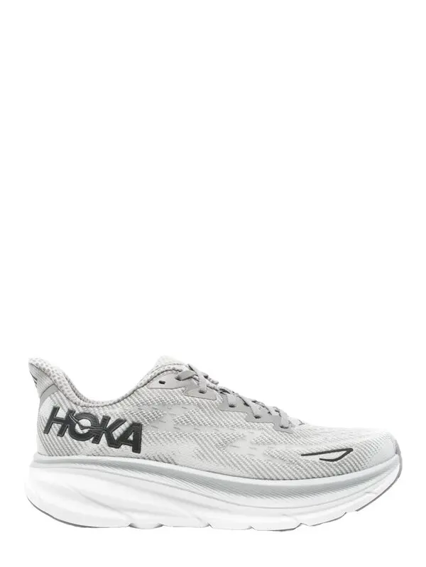 Hoka Clifton Ribbed Sneakers - Grey
