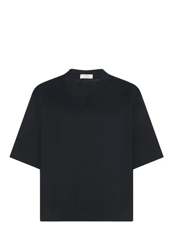 Rosetta Getty X Violet Getty Cropped T-shirt - Black