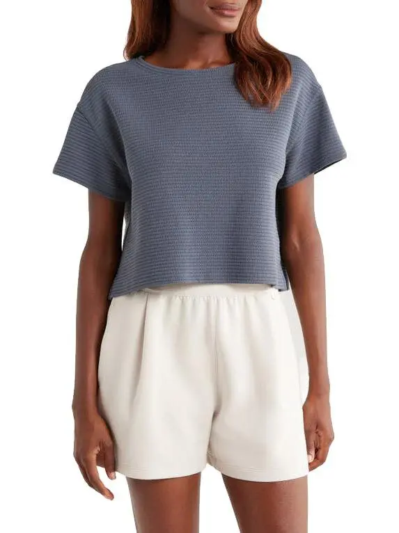 Travis Mathew Charter Cruise Knit Top - Ombre Blue