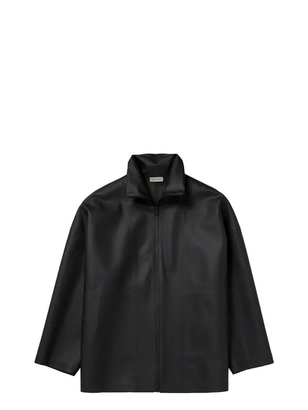 Fear Of God Rubber Jacket - Black