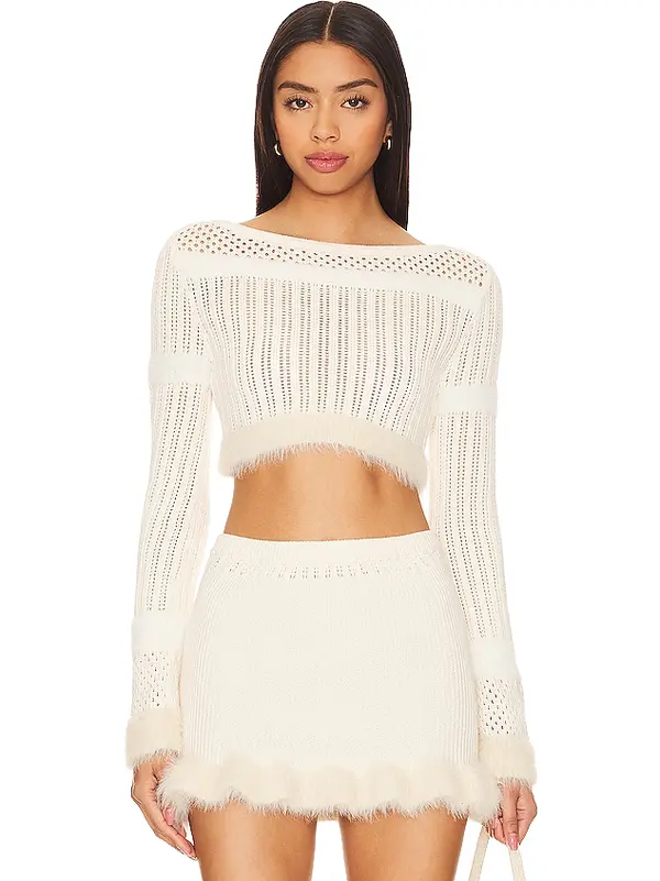 LOVERS AND FRIENDS Savannah Sweater - Ivory