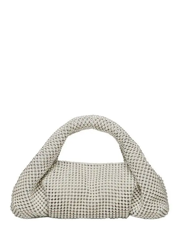 STUART WEITZMAN The Moda Faux Pearl Mini Tote - Natural