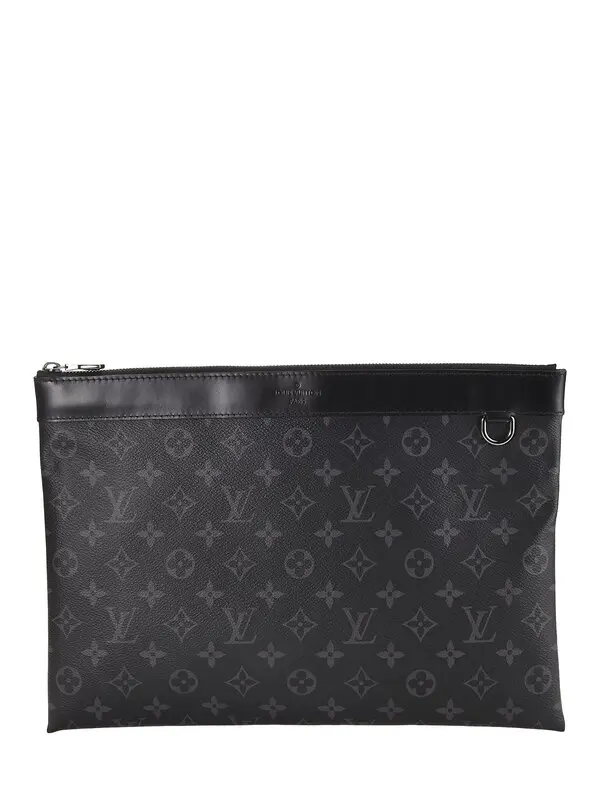 LOUIS VUITTON Monogram Eclipse Pochette Discovery - Black