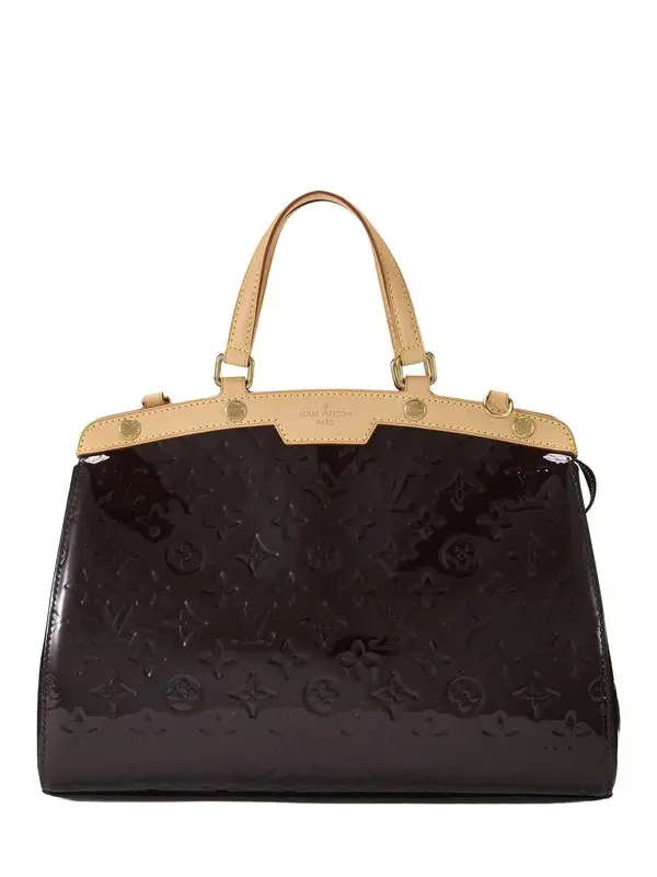 LOUIS VUITTON Amarante Monogram Vernis Brea - Burgundy