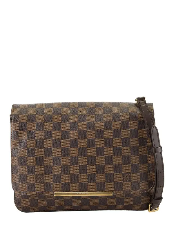 LOUIS VUITTON Damier Ebene Hoxton - Brown