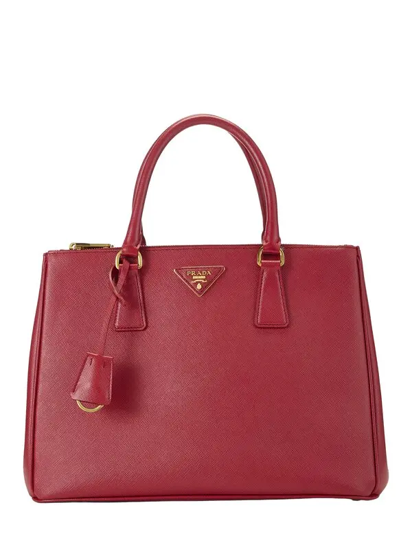 Prada Saffiano Executive Tote - Red