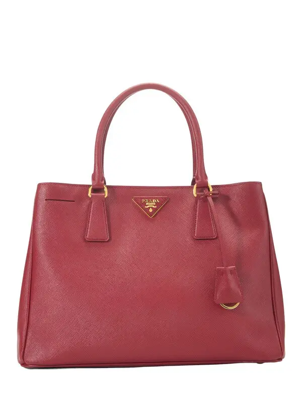 Prada Saffiano Executive Tote - Red