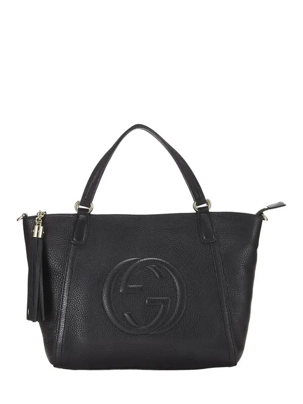 Gucci Soho Top Handle Bag - Black