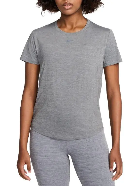 Nike Classic Dri-fit Training Top - 084 084 Smoke Grey/heather/black