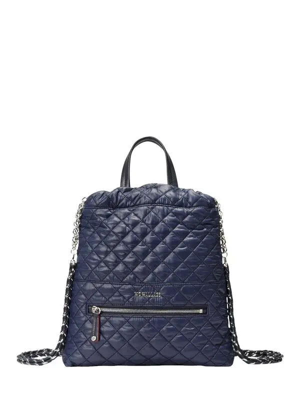 Mz Wallace Crosby Audrey Quilted Nylon Backpack - Dawn