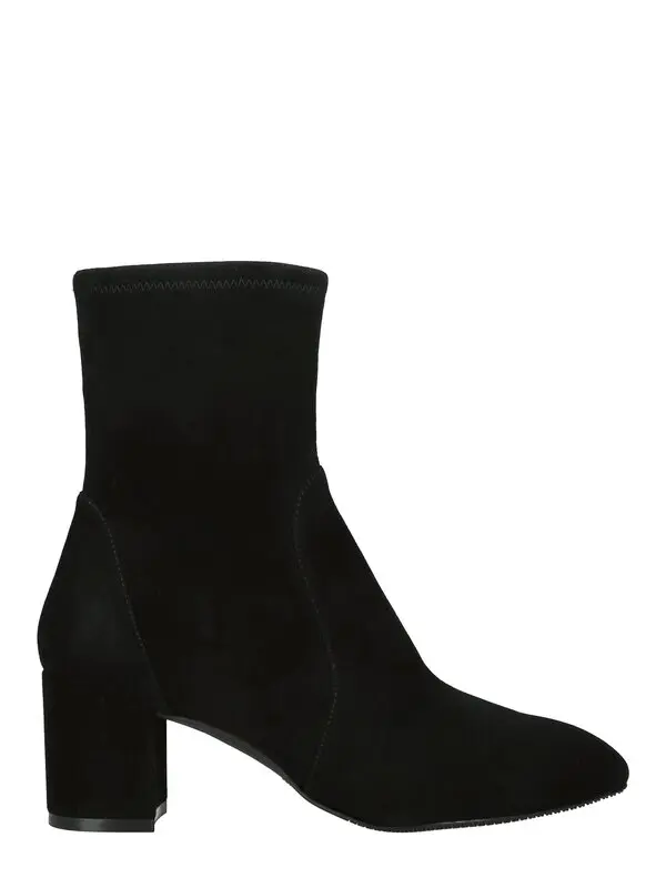 STUART WEITZMAN Yuliana 60 Suede Ankle Boots - Black