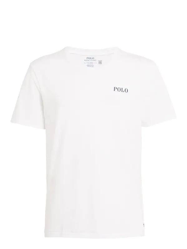 Polo Ralph Lauren Logo Lounge T-shirt - White