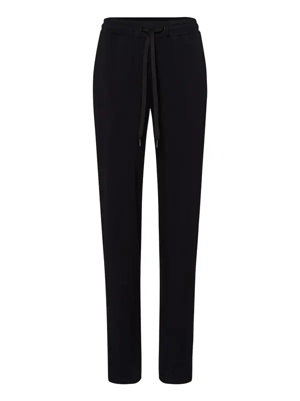 Hanro Balance Straight-leg Sweatpants - Black
