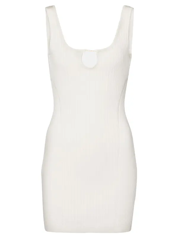 Jacquemus La Mini Robe Sierra Minidress - White