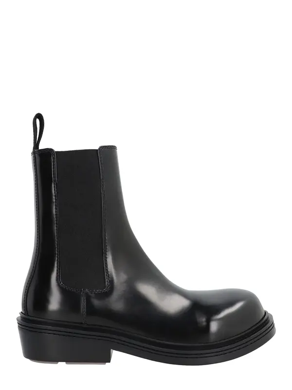 Bottega Veneta Fireman Ankle Boots - Black