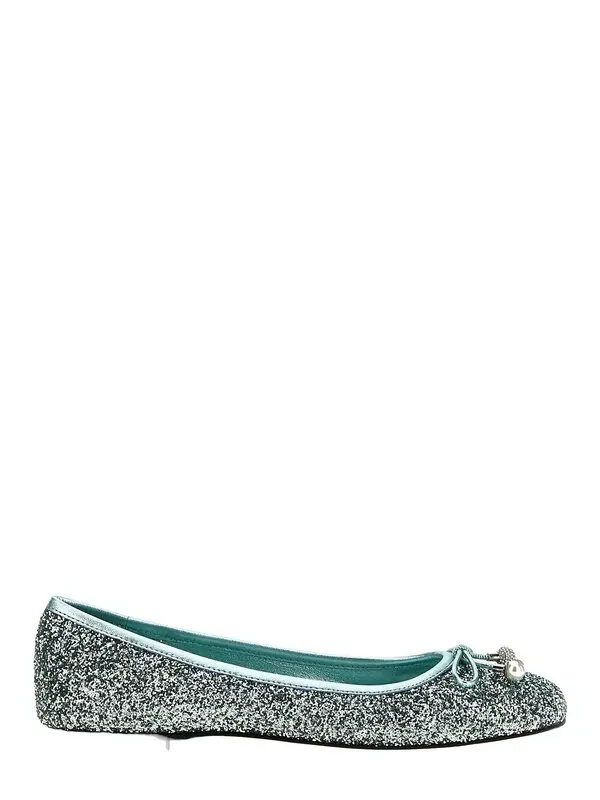 JIMMY CHOO Elme Ballet Flats - Green