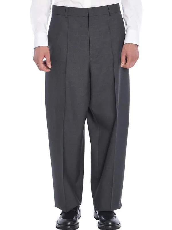 Valentino Garavani Wool Trousers - Grey