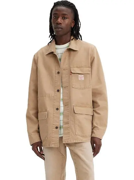 LEVI'S Broadway Engineer Coat - Tigers Eye Lost Woods