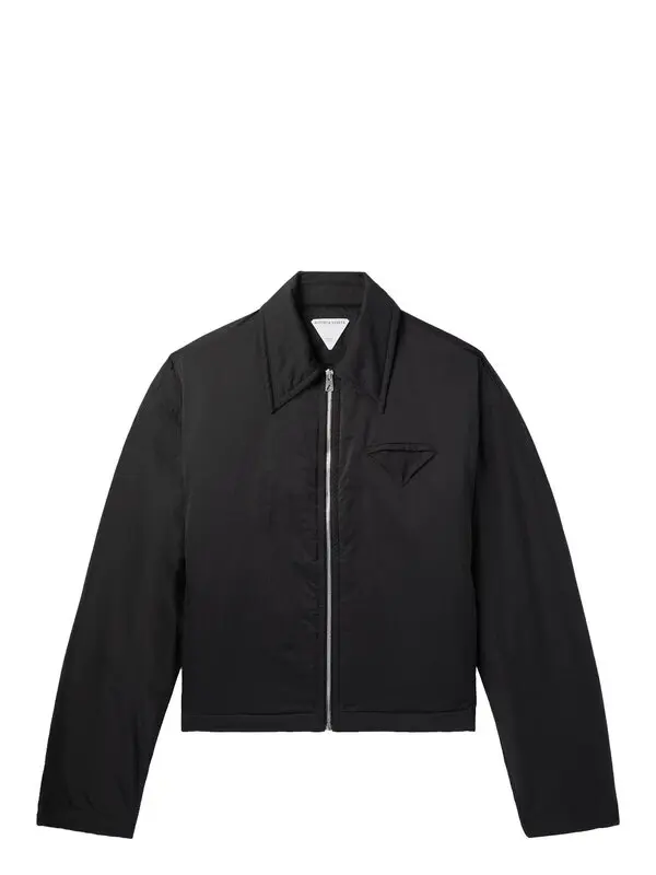 Bottega Veneta Shell Blouson Jacket - Black