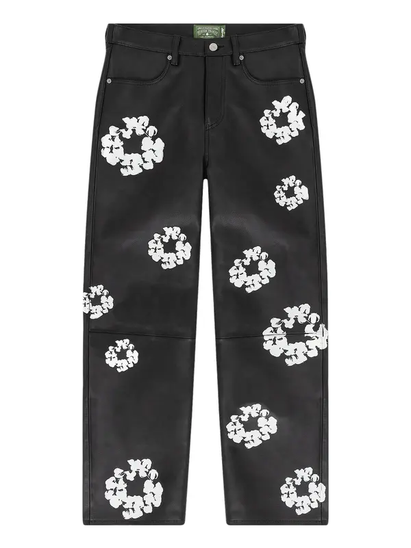 LEVI'S Leather Wreath Pants - Black