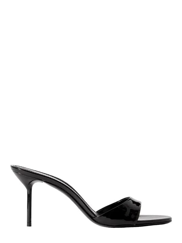 Paris Texas Lidia 70 Patent-leather Mules - Black