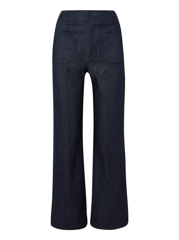 DESTREE Olafur High-rise Straight-leg Jeans - Blue