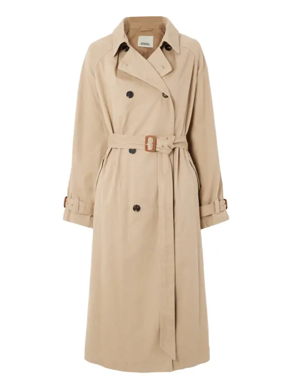 Isabel Marant - Isabel Marant Belted Double-Breasted Trench