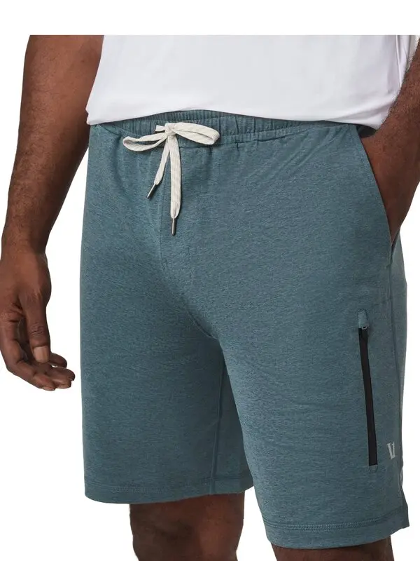 Vuori Sunday Performance 8" Shorts - Blue Sea Heather