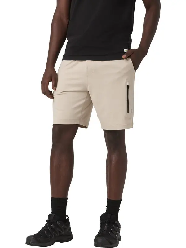 Vuori Sunday Performance 8" Shorts - Limestone Heather