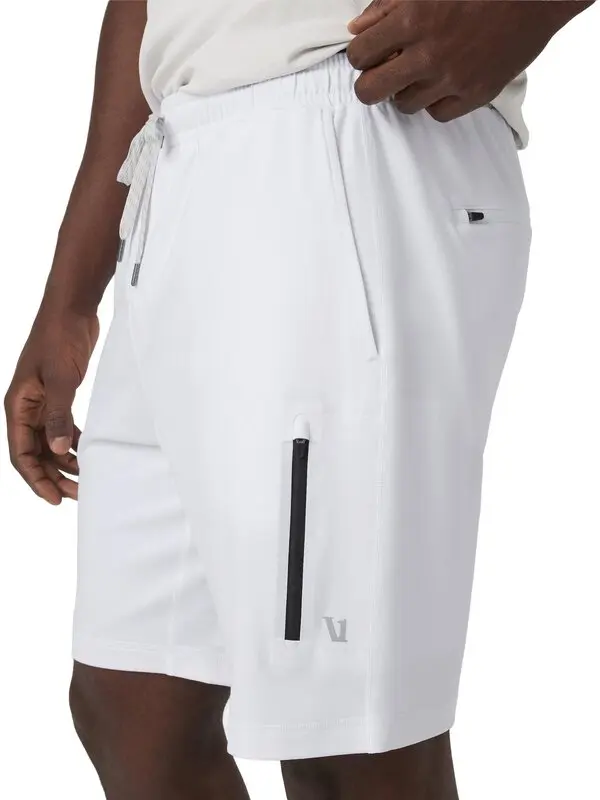 Vuori Sunday Performance 8" Shorts - White