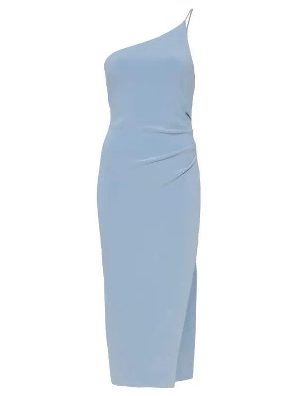 Bec & Bridge Nala One-shoulder Midi Dress - Blue