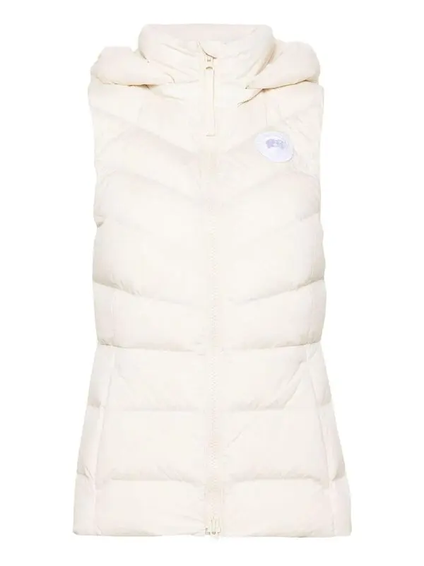 Canada Goose Clair Hooded Puffer Gilet - Neutrals