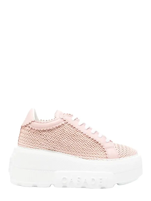Casadei Hanoi Nexus Leather Sneakers - Pink