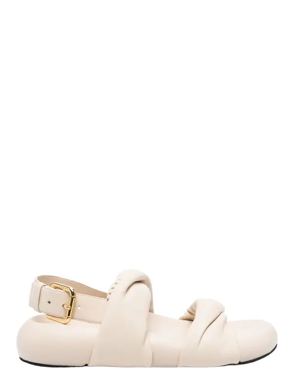 Marni Bubble Twisted Sandals - Neutrals