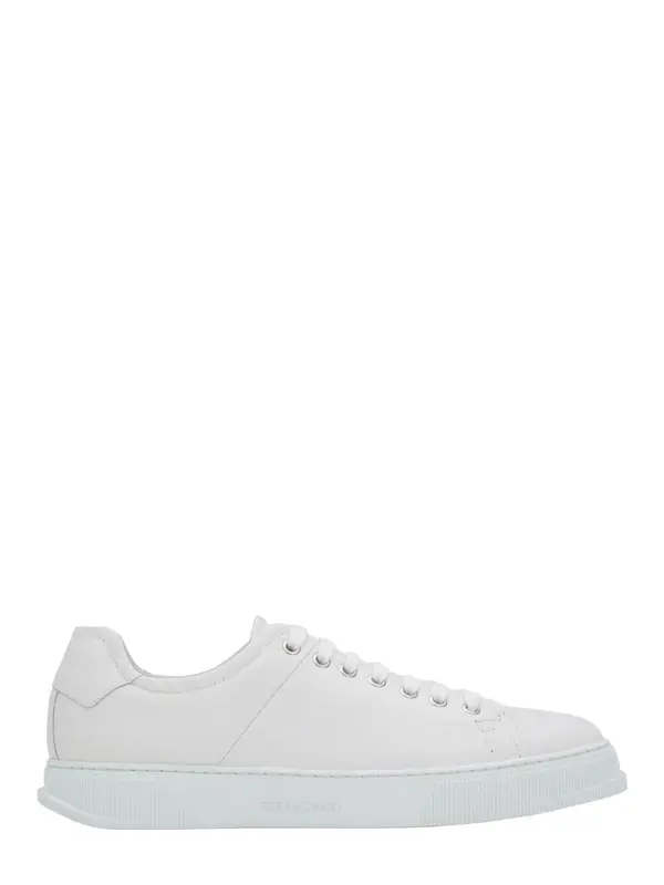 FERRAGAMO Lace-up Sneakers - White