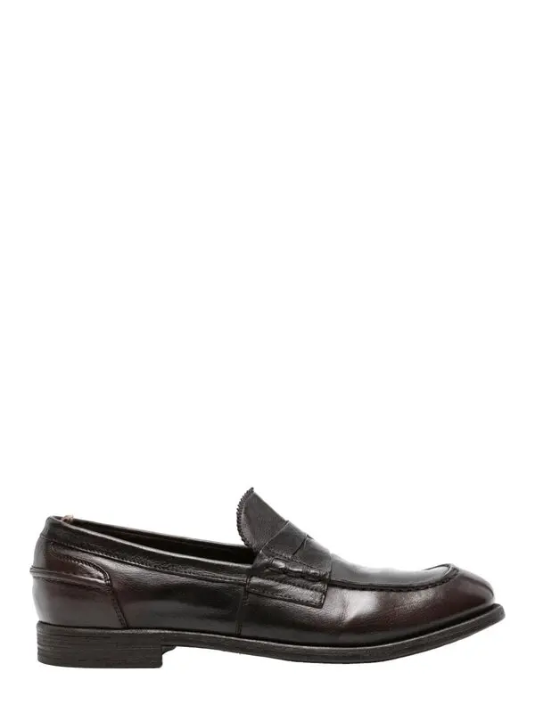 Officine Creative Chronicle 144 Leather Loafers - Brown