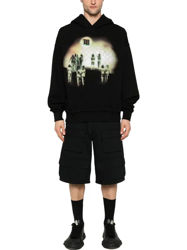 MISBHV Sunrise Printed Hoodie - Black
