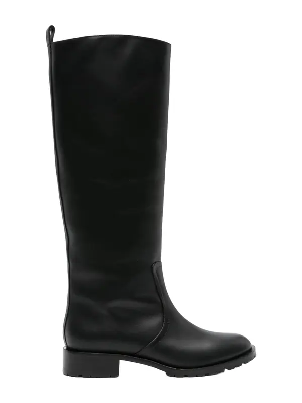 SCAROSSO Sofia Knee-high Boots - Black