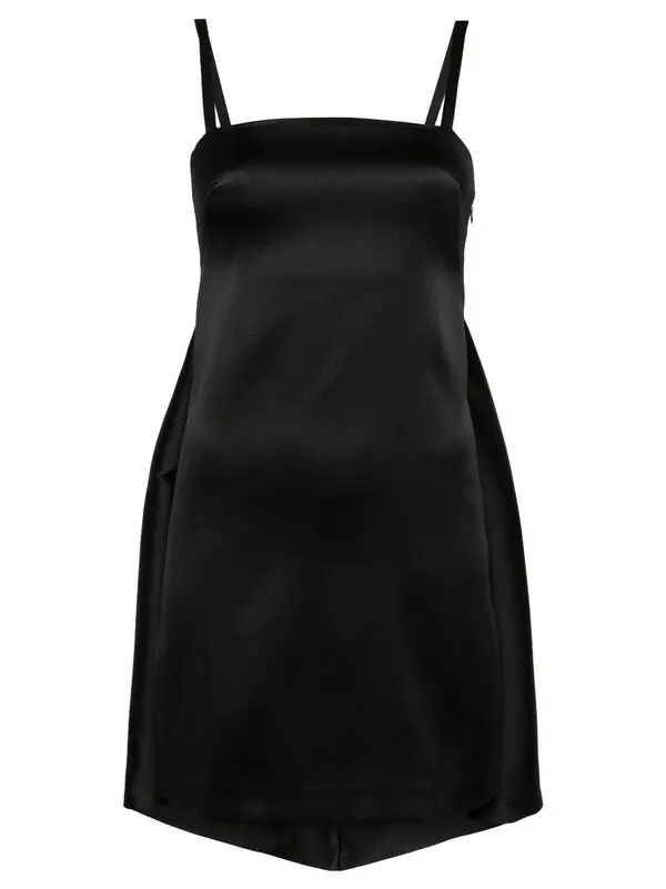 P.a.r.o.s.h Papavero Mini Dress - Black