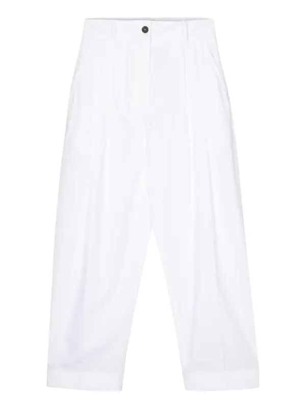 Studio Nicholson Acuna High-waisted Trousers - White