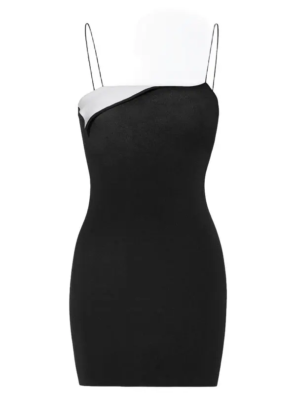 Jacquemus La Mini Robe Aro Dress - Black