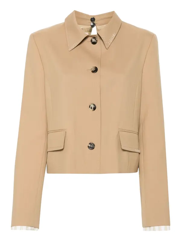 Marni Single-breasted Blazer - Brown