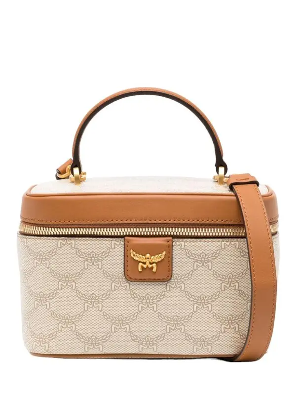 Mcm Himmel Vanity Bag - Brown