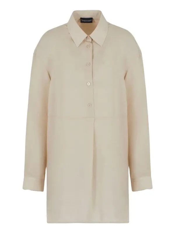 Emporio Armani Button-front Blouse - Neutrals